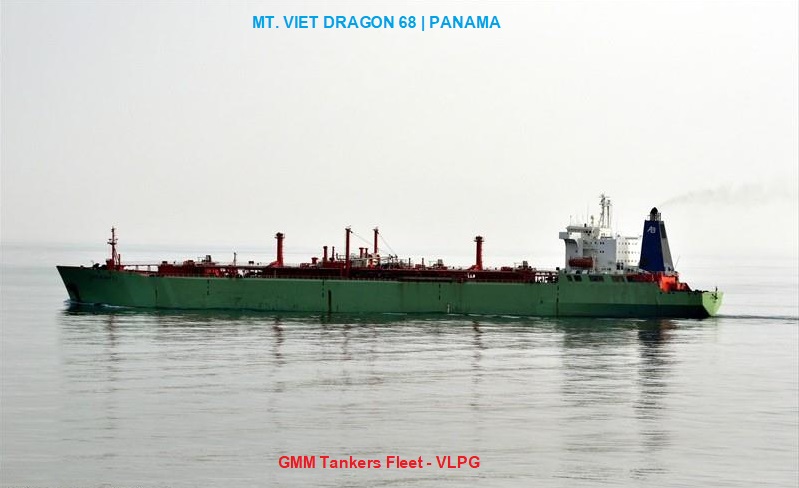 TANKER FLEET - VLPG : MT. VIET DRAGON 68 - Globalmariner.com.vn
