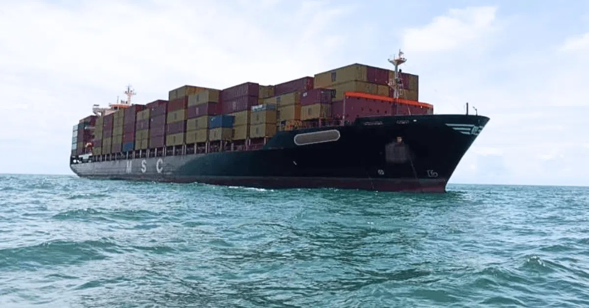 MARINE INCIDENT : FAILS ANCHORING – MSC Container Ship MV. MSC OLIA ...