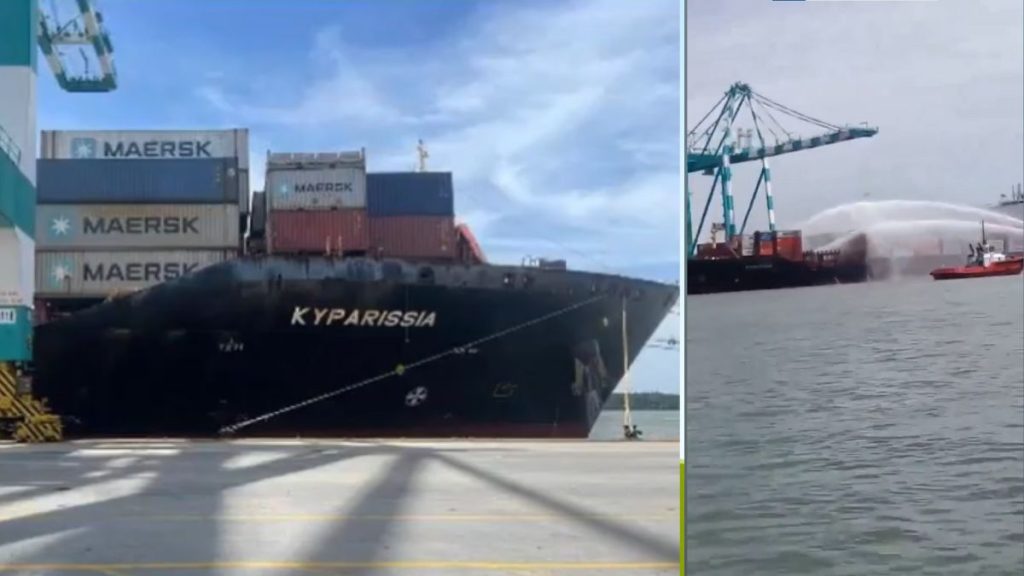 MARINE INCIDENT : FIRE & EXPLOSIVE – At least 3 dead after container ...